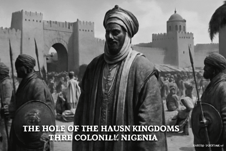 The Role of the Hausa Kingdoms in Pre-Colonial Nigeria – MY HISTORY BLOG